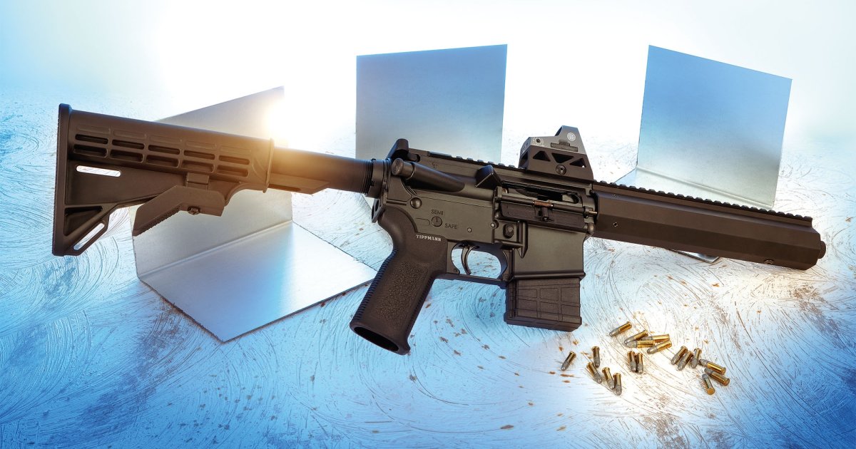 Tippmann M4 TIPPMANN A101022 M4 22 ELITE L .22LR SEMI AUTO RIFLE,16"