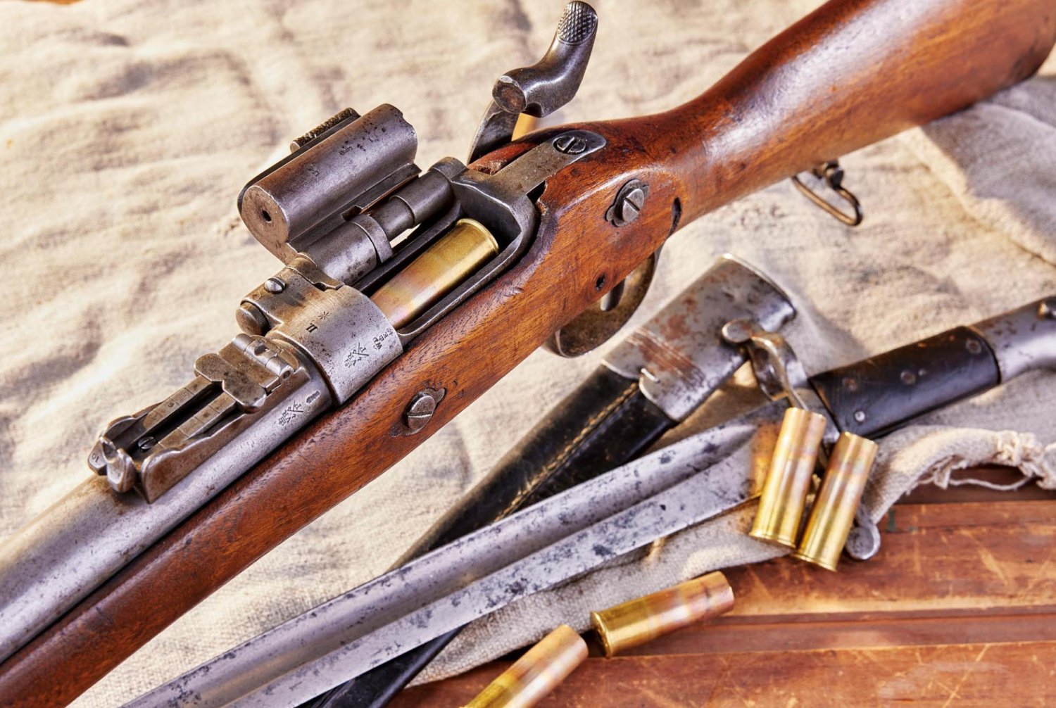 British Snider rifles with side-swinging breech block – History and ...