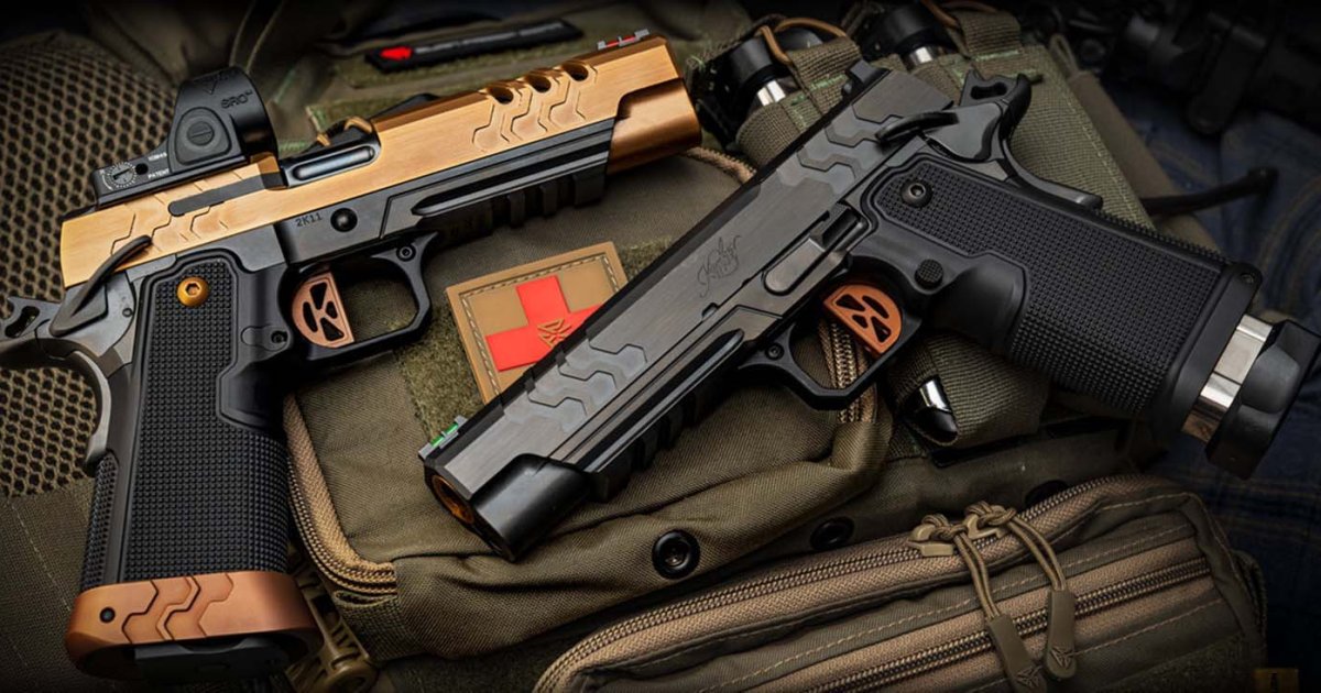 Kimber 2K11, the new composite frame double-stack pistol in .45 ACP and ...