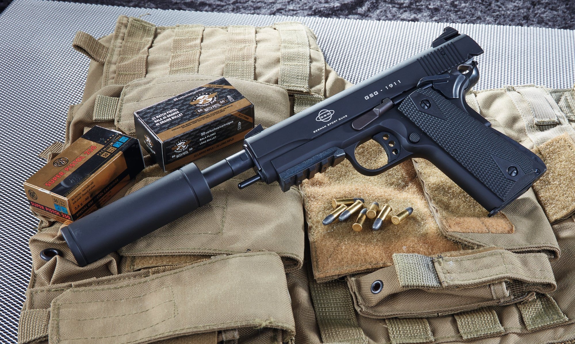 Colt 1911 Suppressed