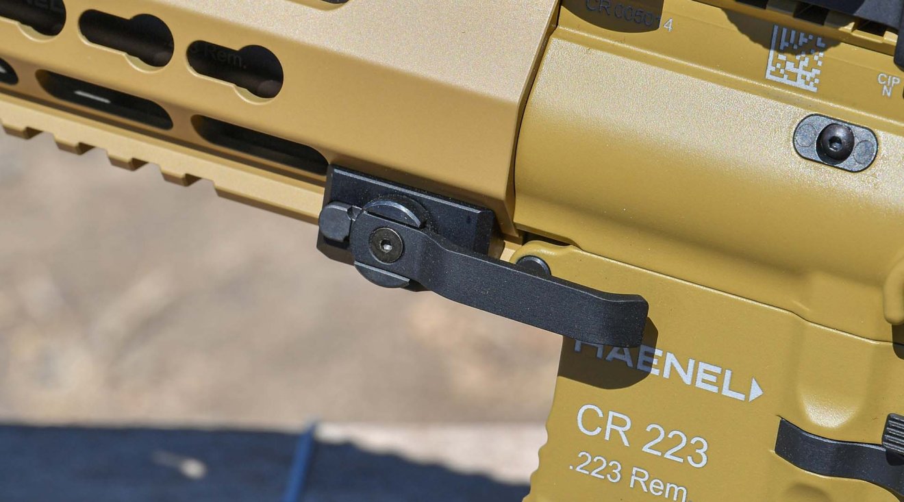 Test: Haenel CR 223 semi-automatic rifle, the civilian version of the ...