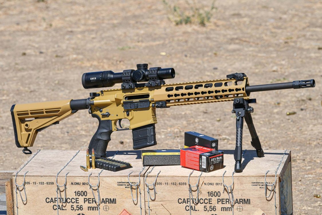 Test: Haenel CR 223 semi-automatic rifle, the civilian version of the ...