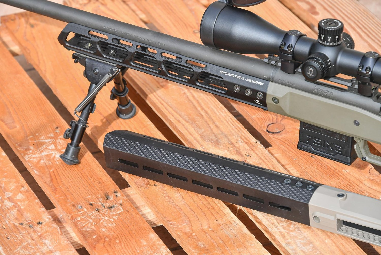 Hera H7 chassis stock system for the Remington 700 | all4shooters
