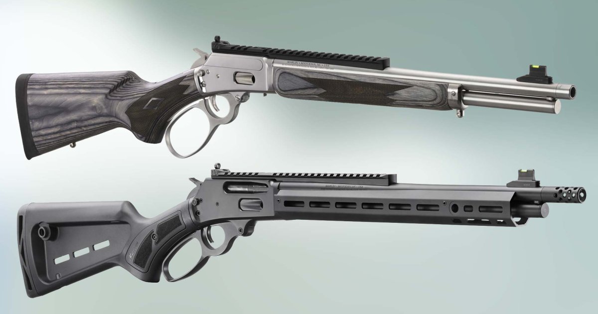 New Marlin Dark Series Model 336 and SBL Series Model 1894 rifles: long ...
